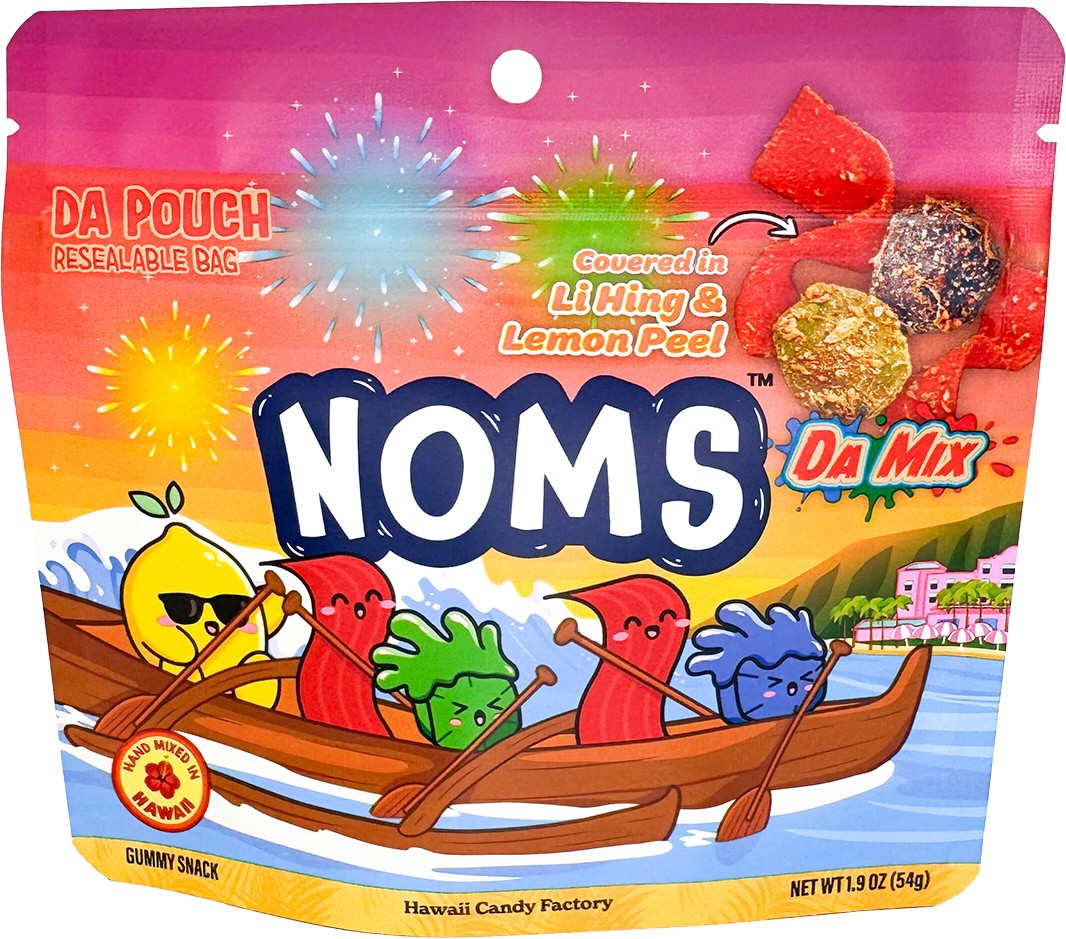NOMS Li Hing & Lemon Peel Candies: Da Mix
