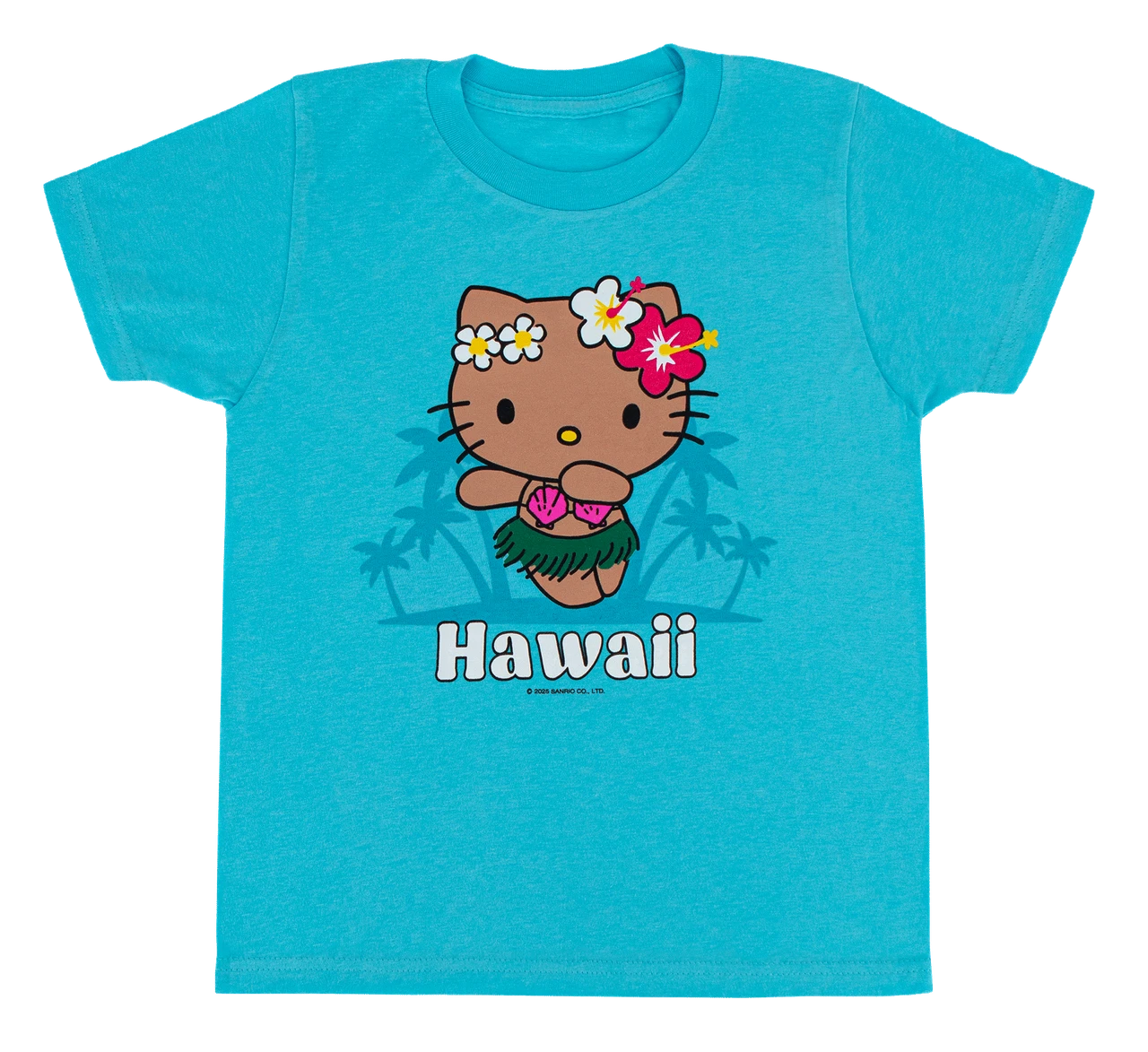 Hello Kitty® & Friends Child's Tee - Hello Kitty® Hula: Tahiti Blue