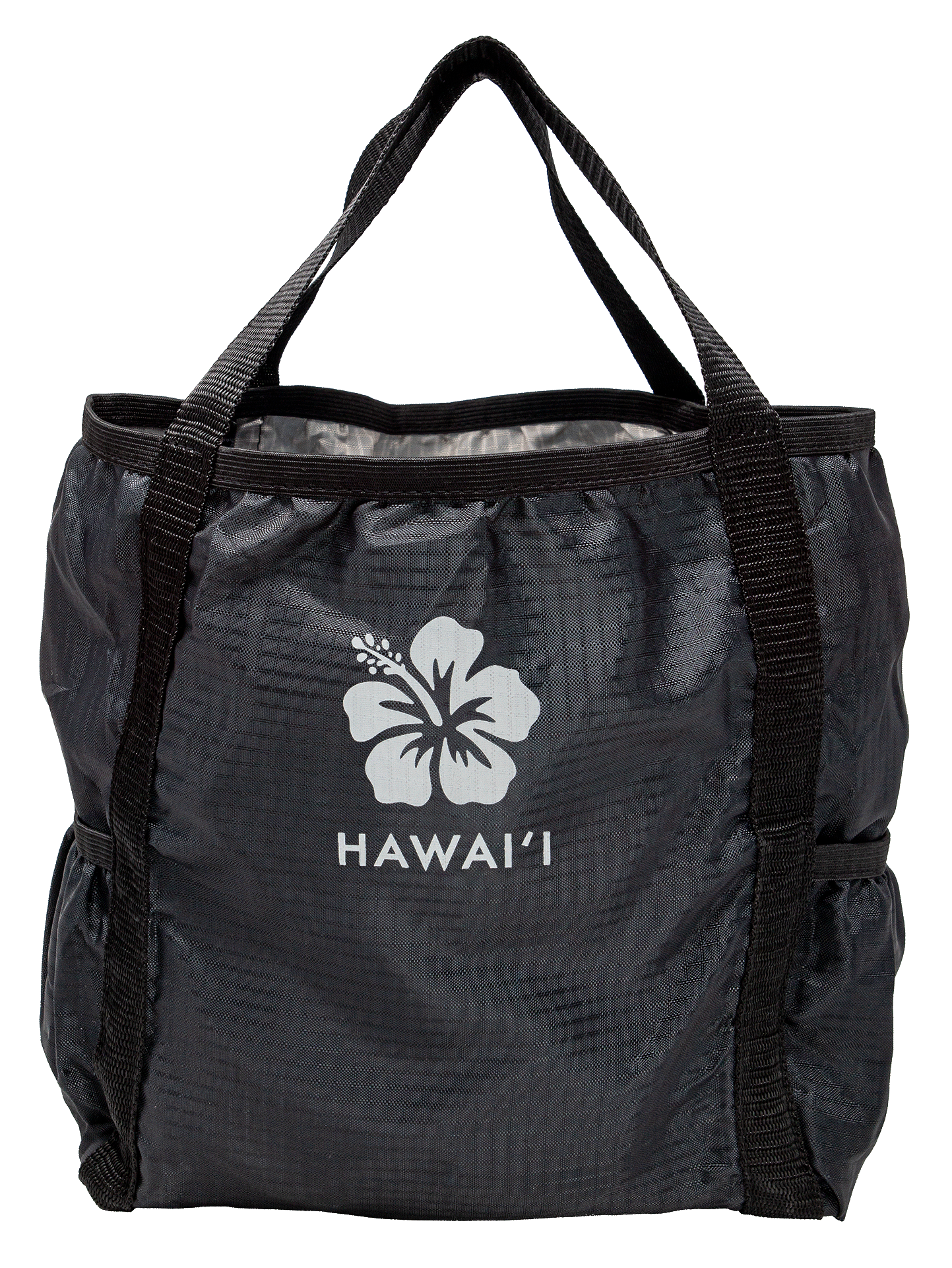 Aloha Totes: Hibiscus - Basalt