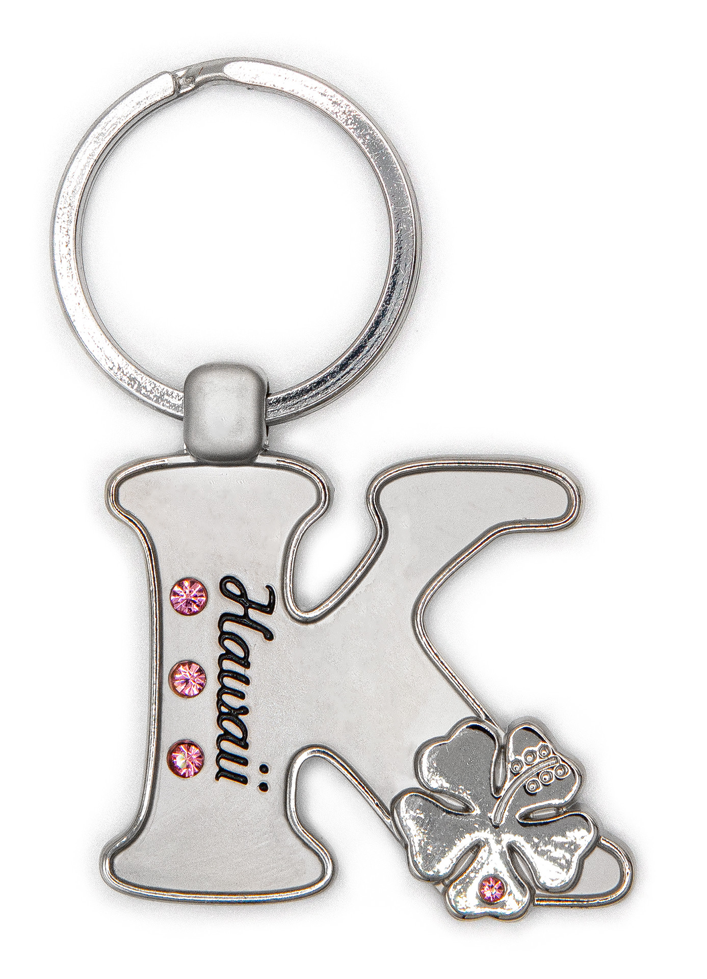 Island Girl® Rhinestone Keyring: O