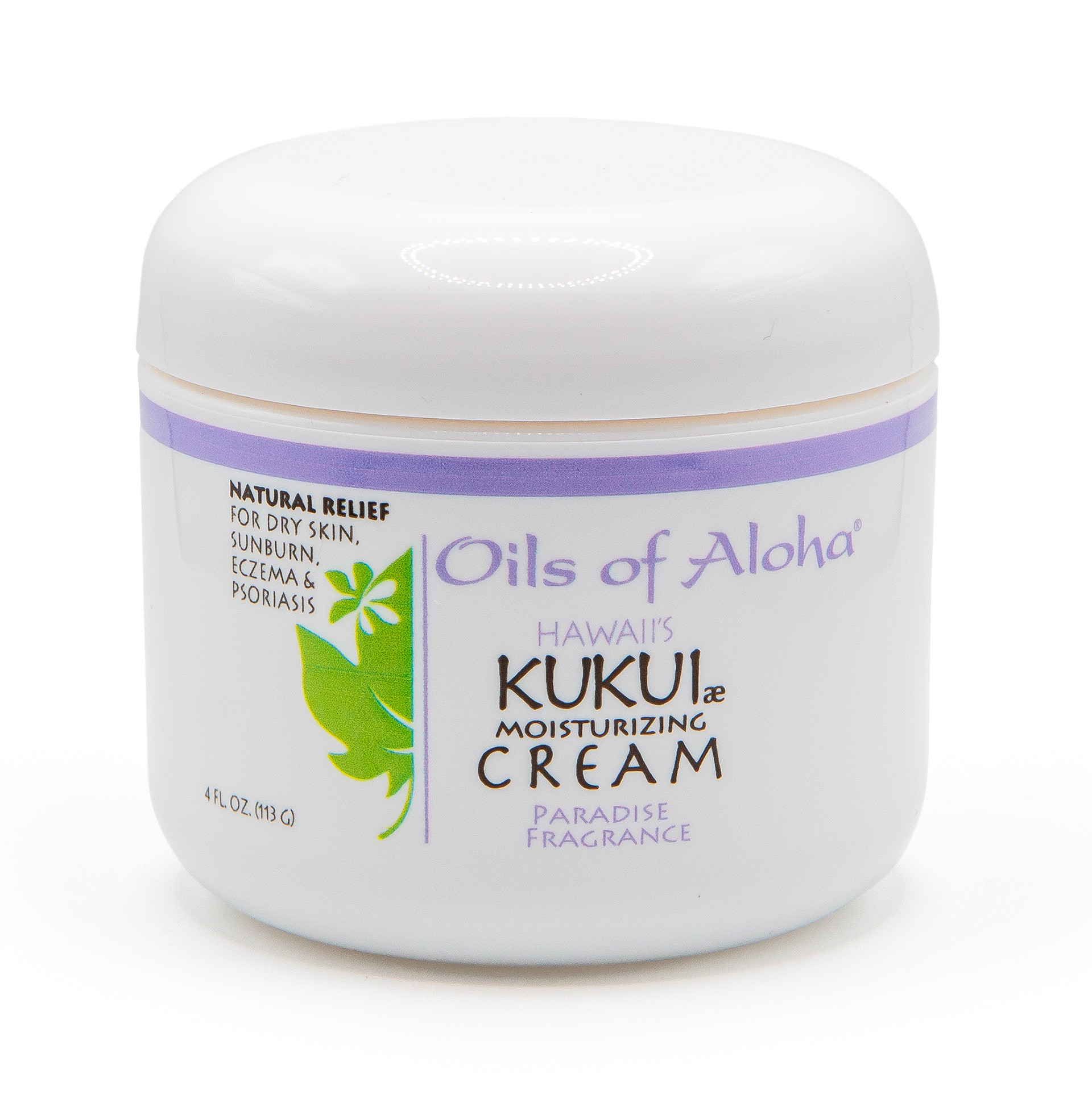 Oils of Aloha - Kukui Nut Moisturizing Cream 4oz: Paradise