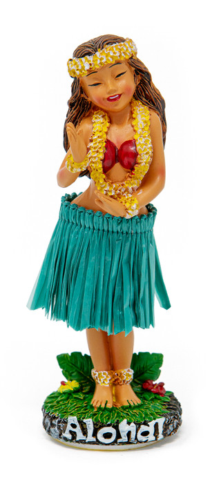 Solar Powered Dashboard Doll : Pilialoha Hula Dancer