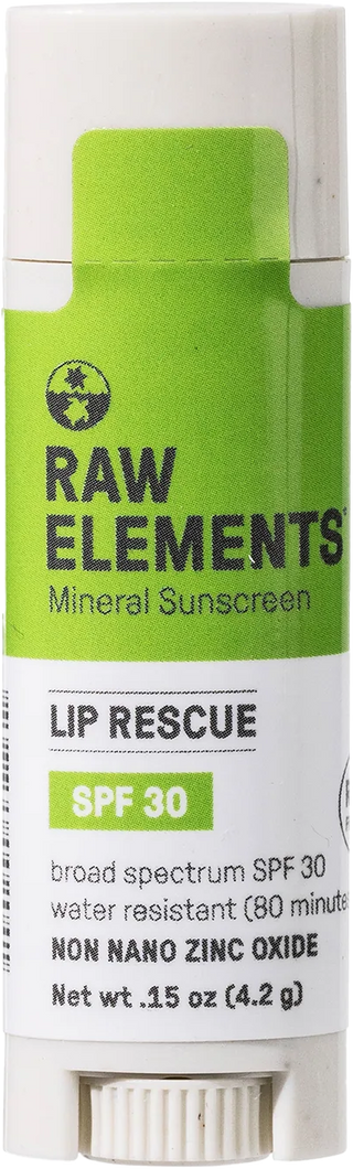 Raw Elements Lip Rescue SPF 30 .15 oz.
