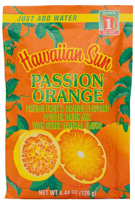 Hawaiian Sun Powdered Juice Mix: Passion Orange Guava
