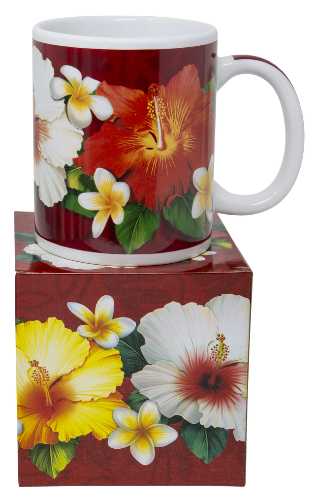 Hawaiian Design Ceramic Mug: Plumeria License