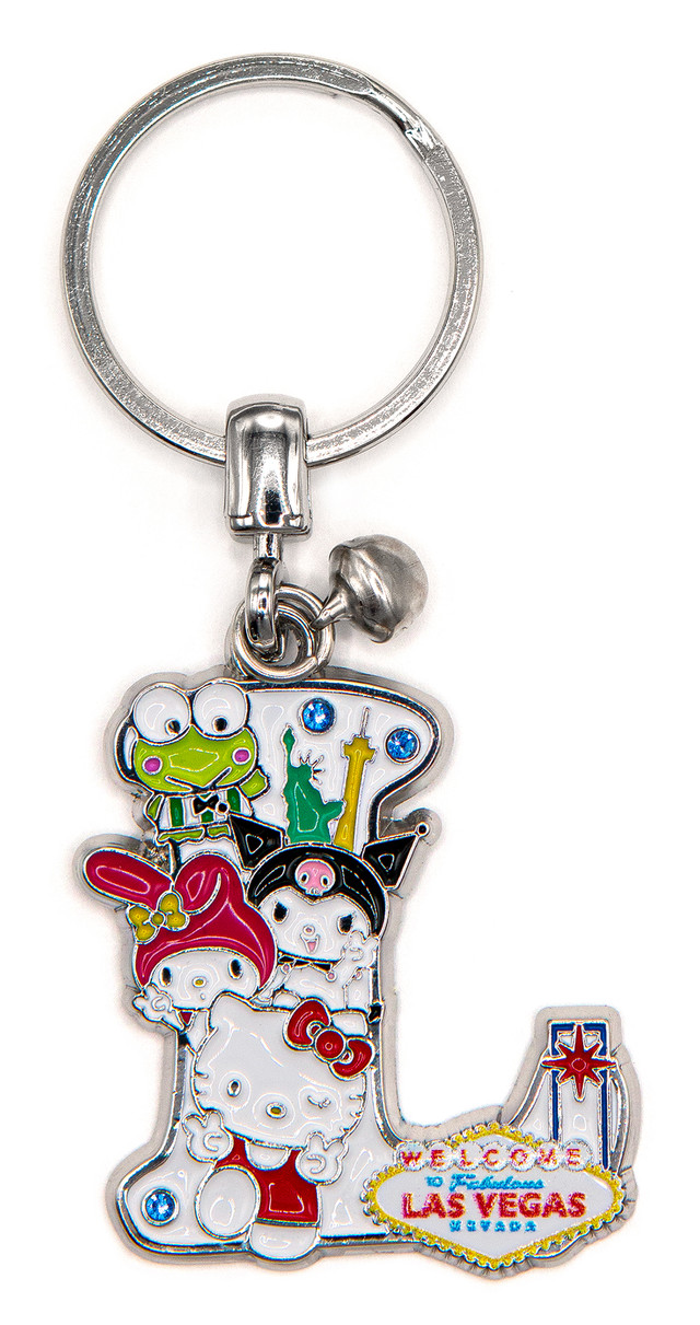 Hello Kitty® And Friends Las Vegas Initial Keyring F