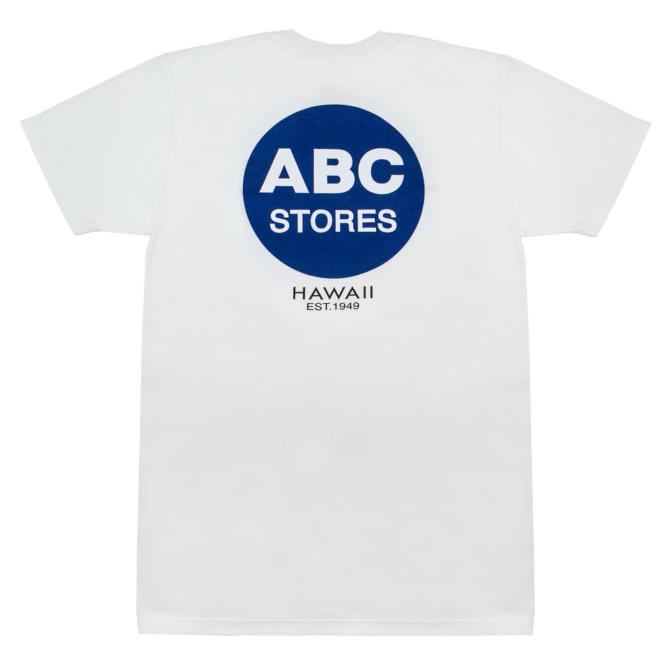 Crew Neck Tee - ABC Classic: White