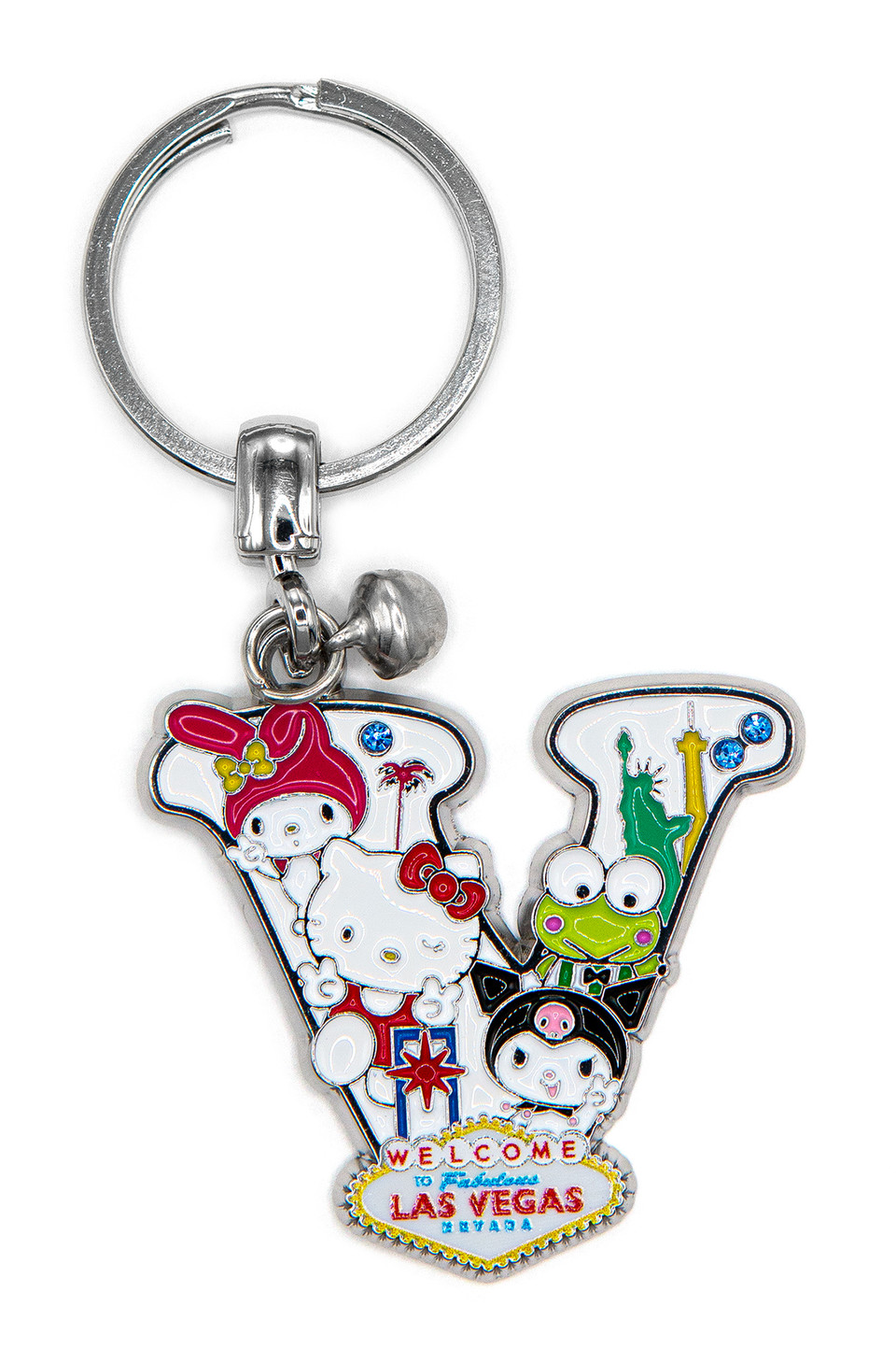 Hello Kitty® And Friends Las Vegas Initial Keyring F