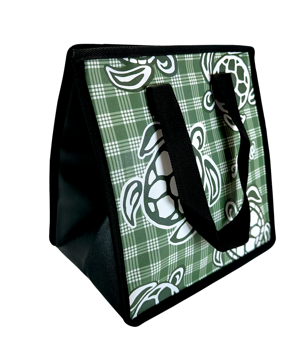 Insulated Lunch Bag: Medium - Palaka Honu