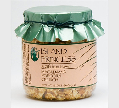 Island Princess Macadamia Nut Popcorn Crunch Tub