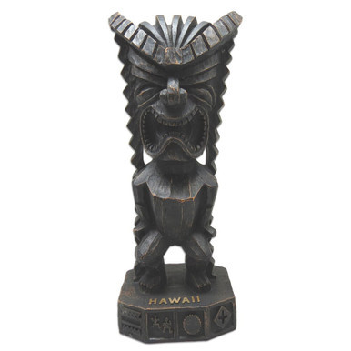 10" Hapa Wood Statue: God of Money Tiki