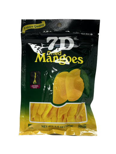 7D Dried Mango 3.5oz Single