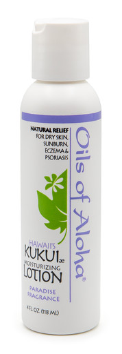 Oils of Aloha - Kukui Nut Moisturizing Lotion 4oz: Paradise