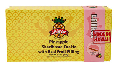 Piaca Shortbread Crust Pineapple Pastry - 6 Pack: Lilikoi