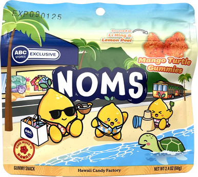 NOMS ABC Stores Exclusive Li Hing & Lemon Peel Candies: Turtle Gummies ...