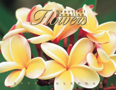 2026 Hawaiian Flowers Calendar
