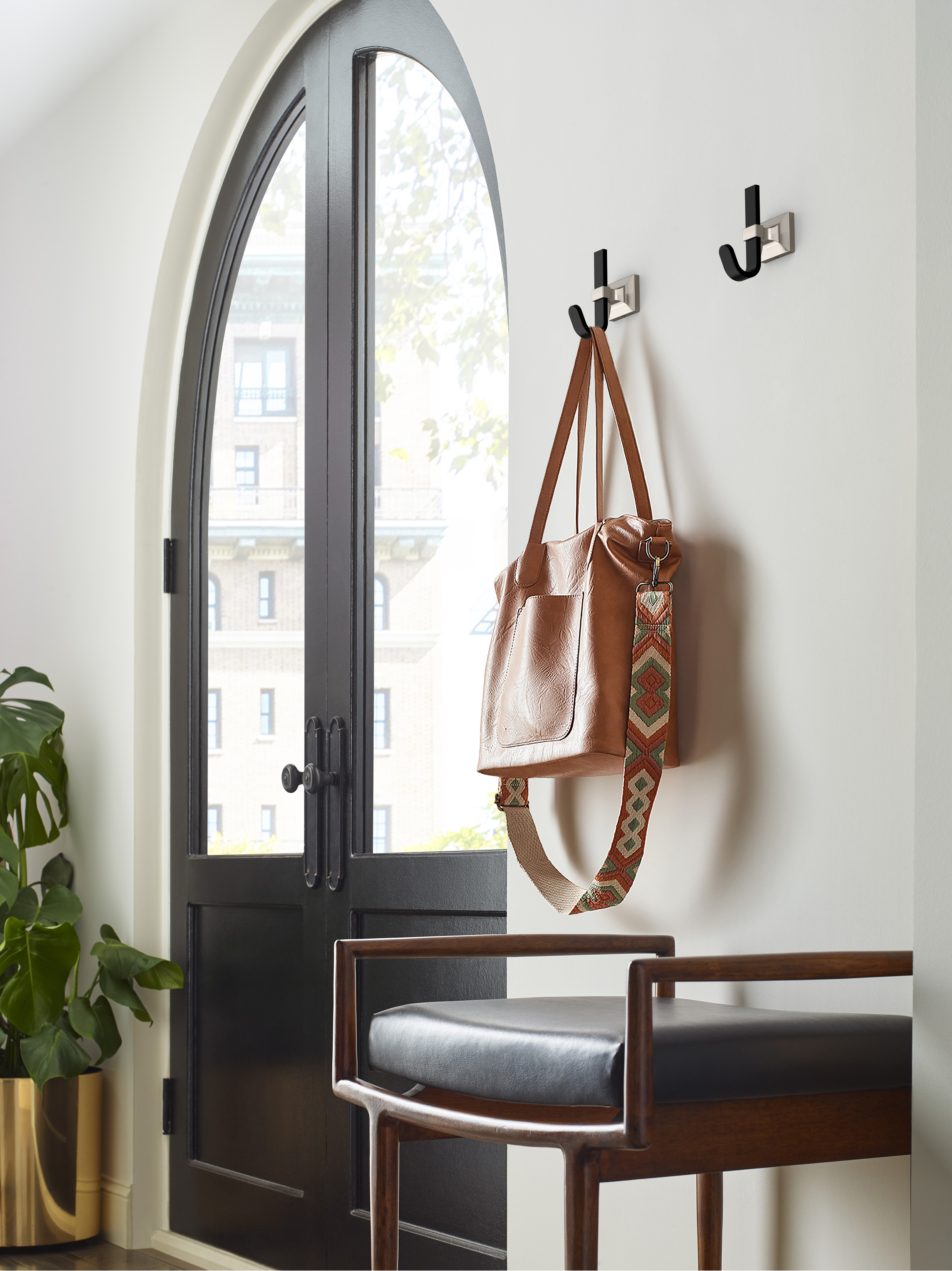 Organization and decorating made easy using wall hooks - My Cabinet ...
