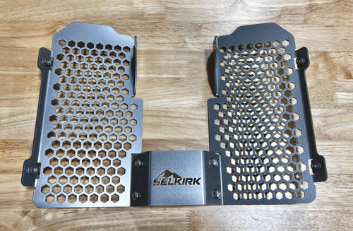 Honda Aluminum Radiator Guards- - Selkirk Snowbike