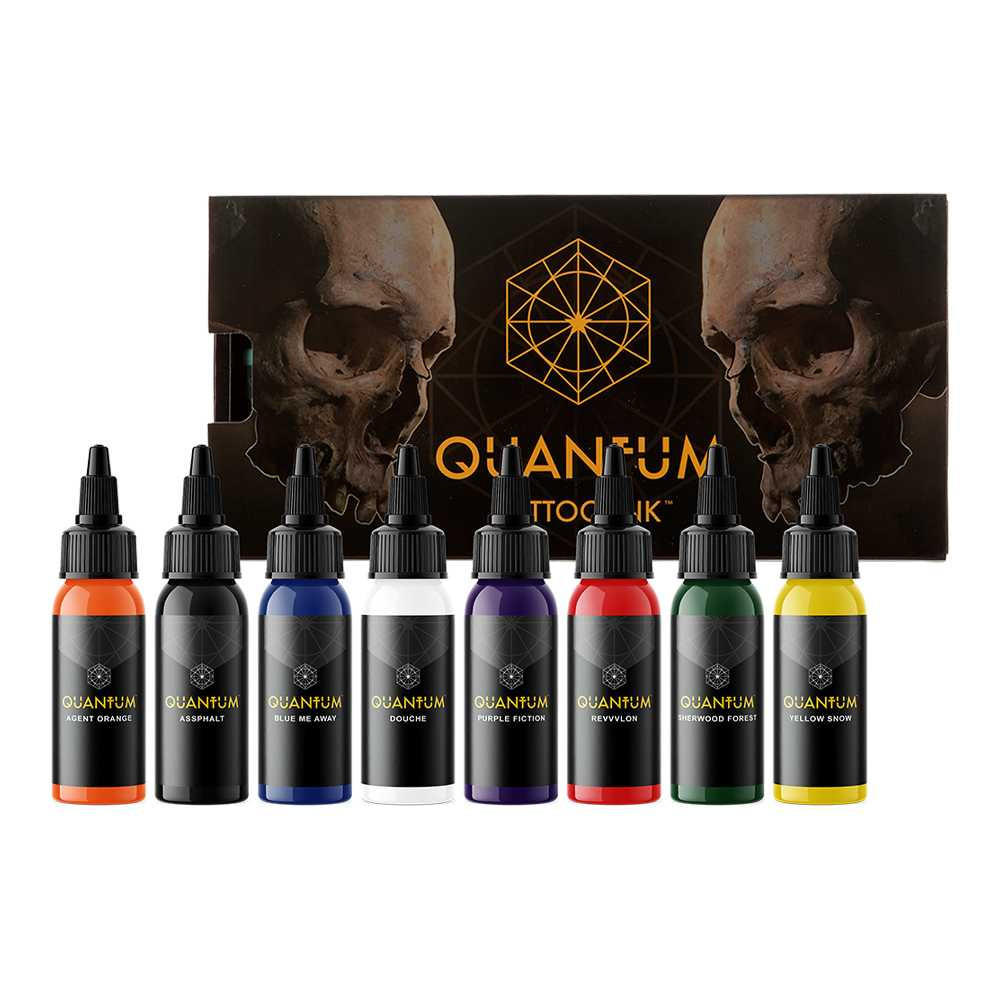 Vegan Tattoo Ink Sets | 8 Basic Colors | Originals | EU