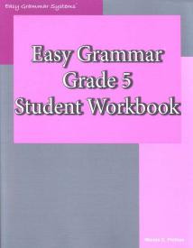Easy Grammar: Grade 5 (Student Workbook) - 4Gospel.com