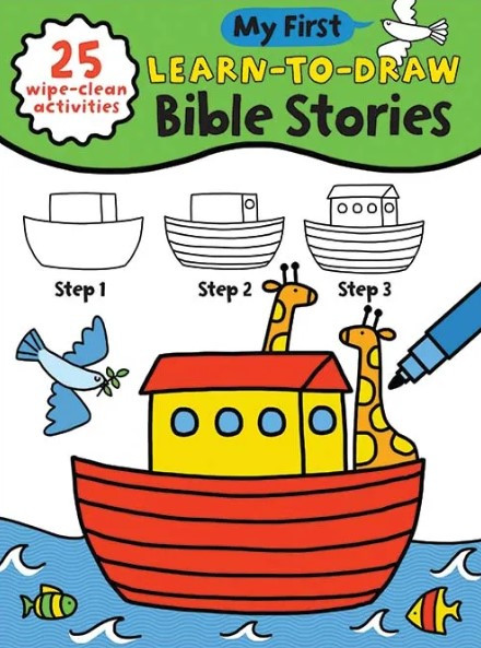 My First Learn-to-Draw: Bible Stories - 4Gospel.com