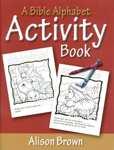 A Bible Alphabet (Activity Book) - 4Gospel.com
