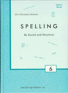Spelling 6 Teacher Edition - 4Gospel.com