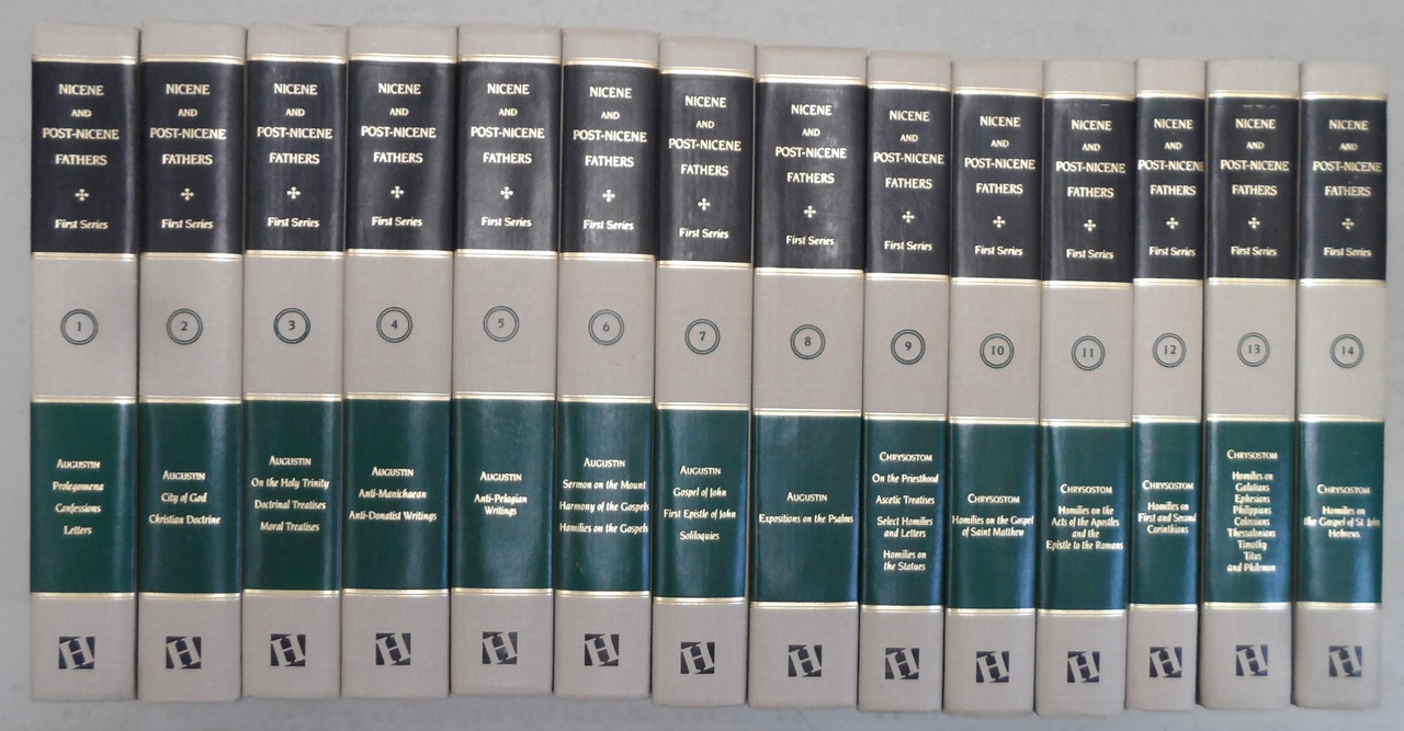 Nicene and Post-Nicene Fathers (Green First Series 14 Volume Set ...