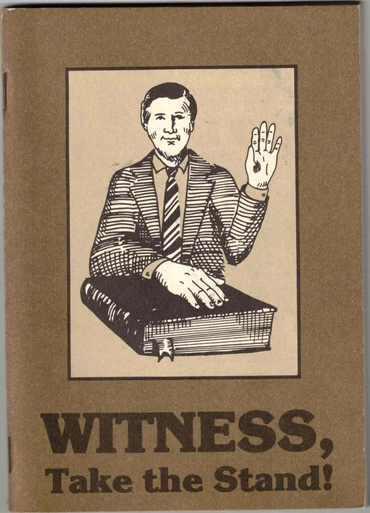 Witness Take the Stand by Ralph W. Neighbour, Jr.