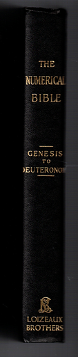 The Numerical Bible Genesis to Deuteronomy Edited F.W. Grant