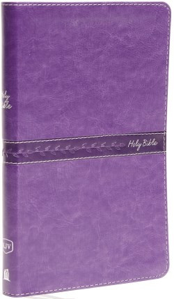 Thinline Bible (Purple Leathersoft) KJV - 4Gospel.com