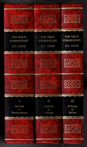 The Bible Commentary edited by F. C. Cook (10 Volume Set)