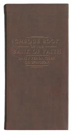 Cheque Book Of The Bank Of Faith (Burgundy) - 4Gospel.com