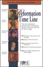 Reformation Time Line Pamphlet - 4Gospel.com