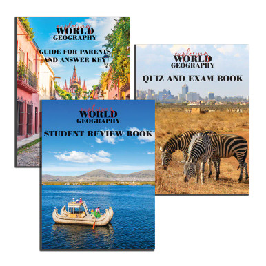 Exploring World Geography: Student Review Pack - 4Gospel.com