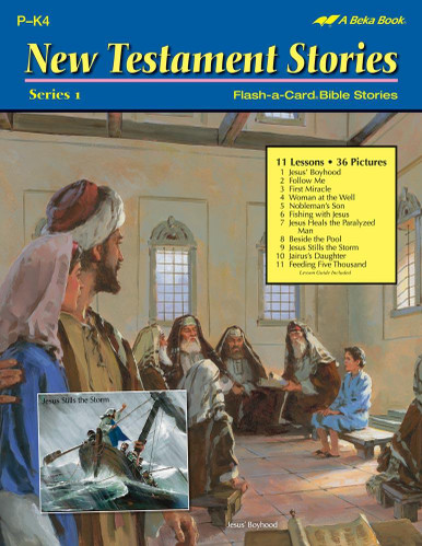 New Testament Stories, Series 1 (Flash-a-Card Bible Stories) - 4Gospel.com