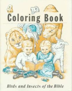 Birds and Insects of the Bible (Coloring Book) - 4Gospel.com