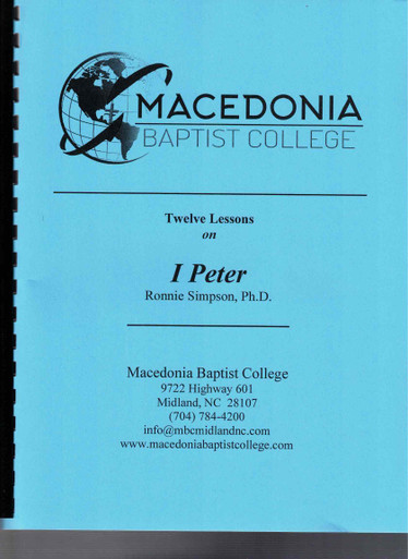 1 Peter: Study Guide - 4Gospel.com