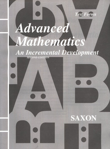Saxon Advanced Mathematics (Tests) - 4Gospel.com