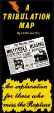 Tribulation Map (8.5 x 14 Fold-Out) - 4Gospel.com