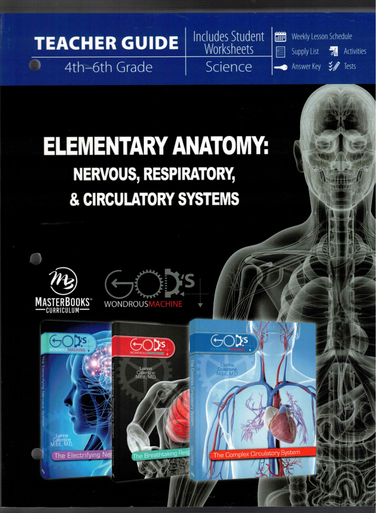 Elementary Anatomy: Nervous, Respiratory, & Circulatory Systems Teacher ...