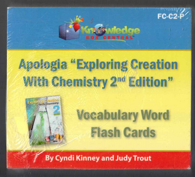 Apologia "Exploring Creation with Chemistry 2nd Edition" Vocabulary ...