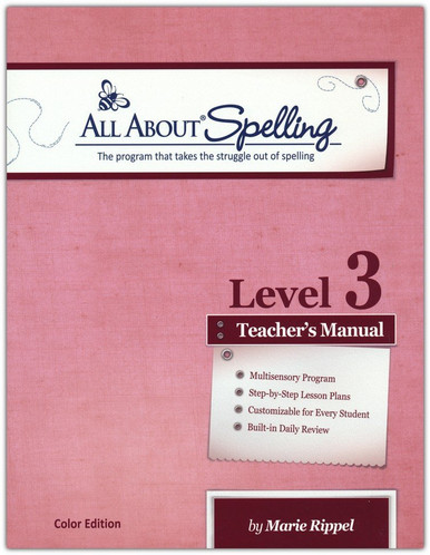 All About Spelling 3 - Teacher Book (Color Edition) - 4Gospel.com