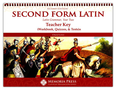 Second Form Latin, Key (2nd edition) - 4Gospel.com