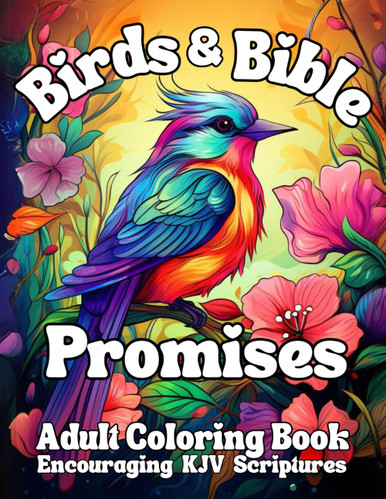 Birds & Bible Promises (Coloring Book) - 4Gospel.com
