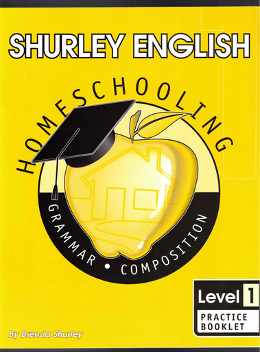 Shurley English Homeschooling Grammar Composition Level 1 Practice ...