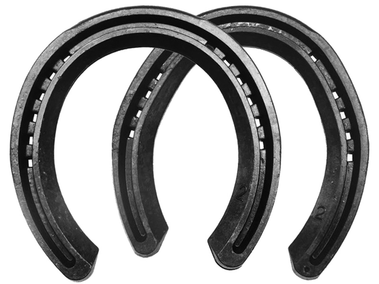 Kahn Concave 10mm Front and Hind Steel Horseshoe