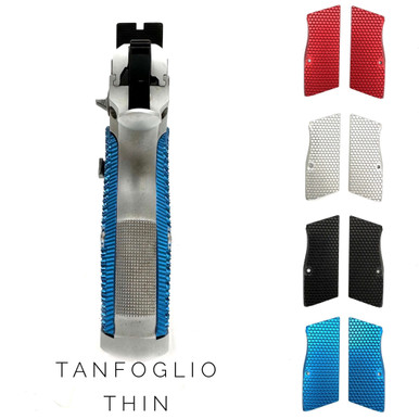 Patriot Defense Tanfoglio Grips - Thin - Aluminum - Full Size