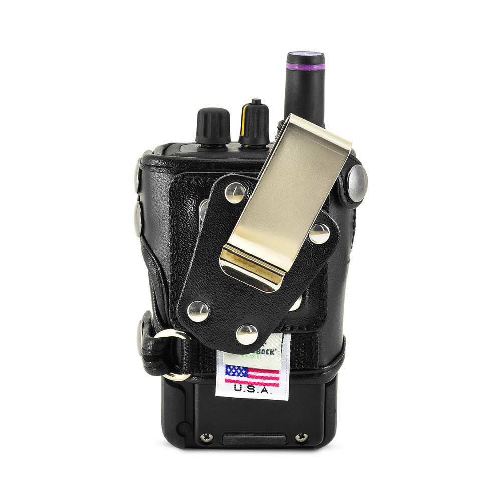Unication G4 G5 Voice Pager Fire Pager Radio Phone Black Leather Case ...