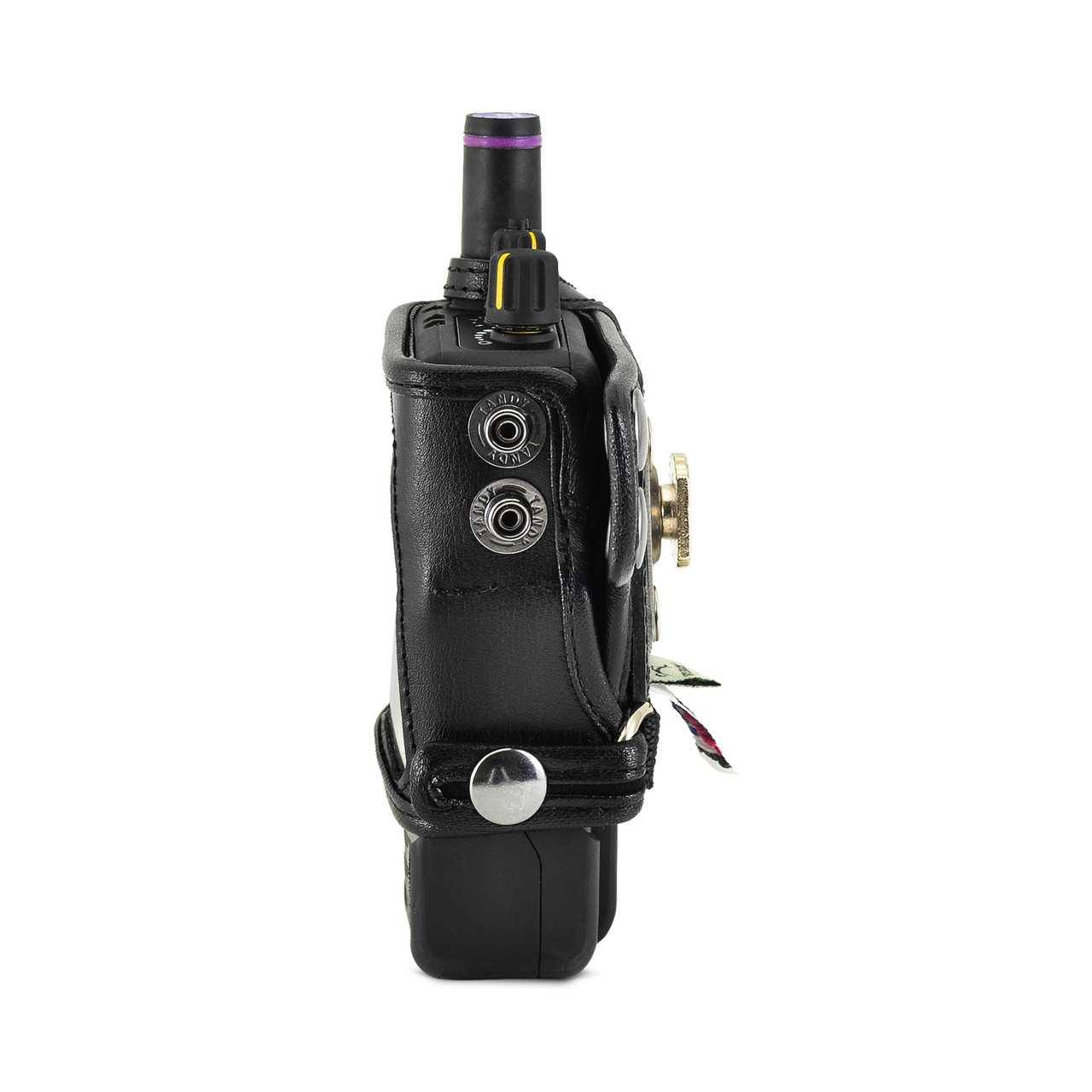 Unication G4 G5 Voice Pager Fire Pager Radio Phone Black Leather Case ...